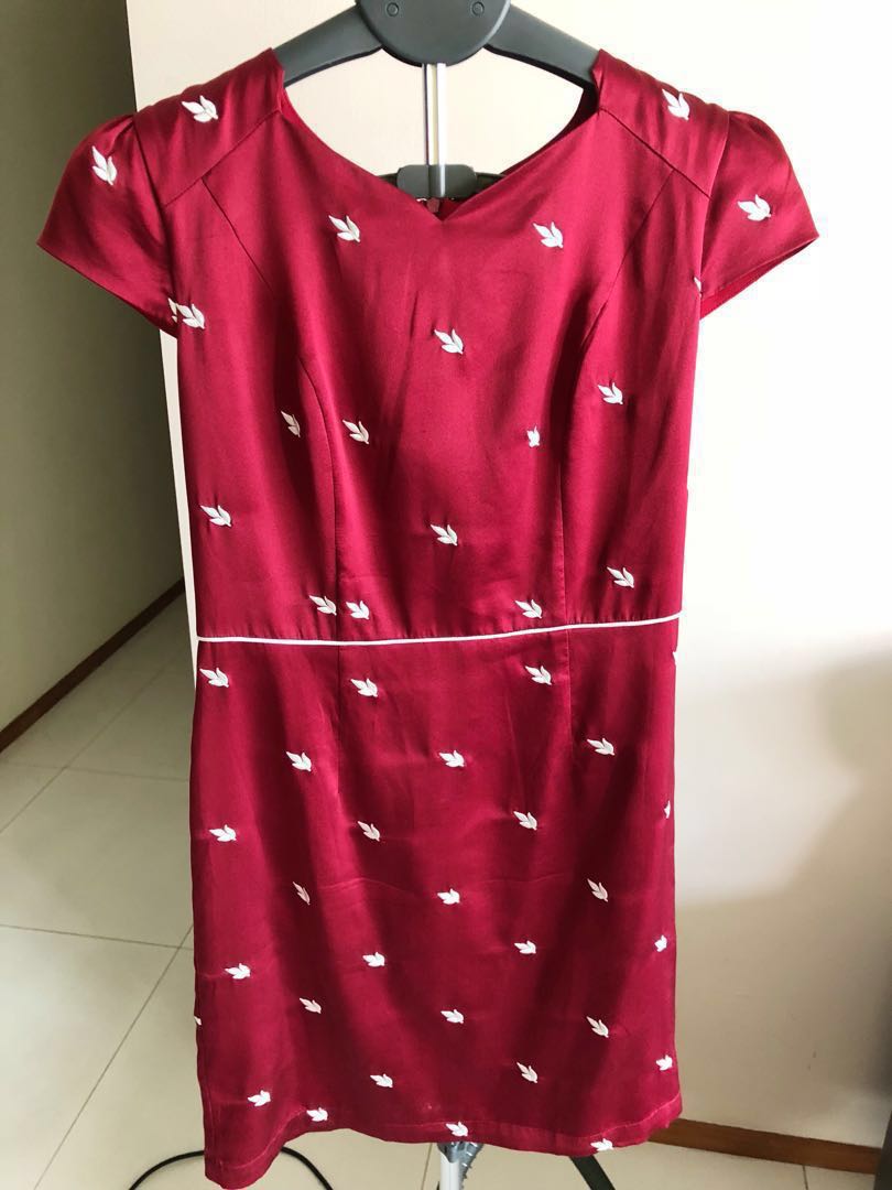 100% pure silk dress, Women's Fashion, Dresses & Sets, Evening dresses ...