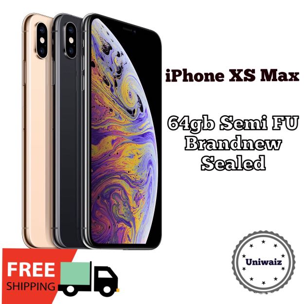 apple iphone xs max 64gb semi fu bnew sealed original, Mobile Phones ...