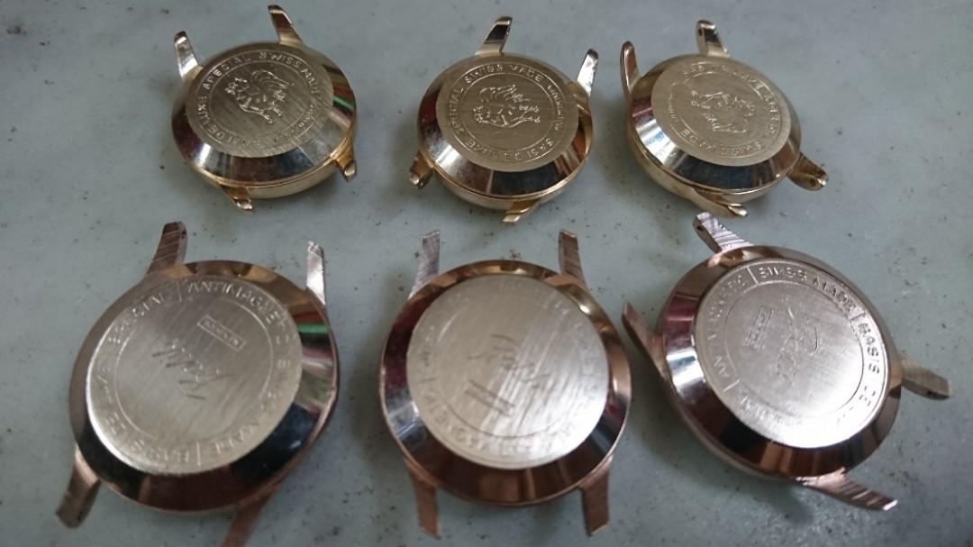 Basis watch dial in aluminum case nos. No movements. $15ea, Women's ...