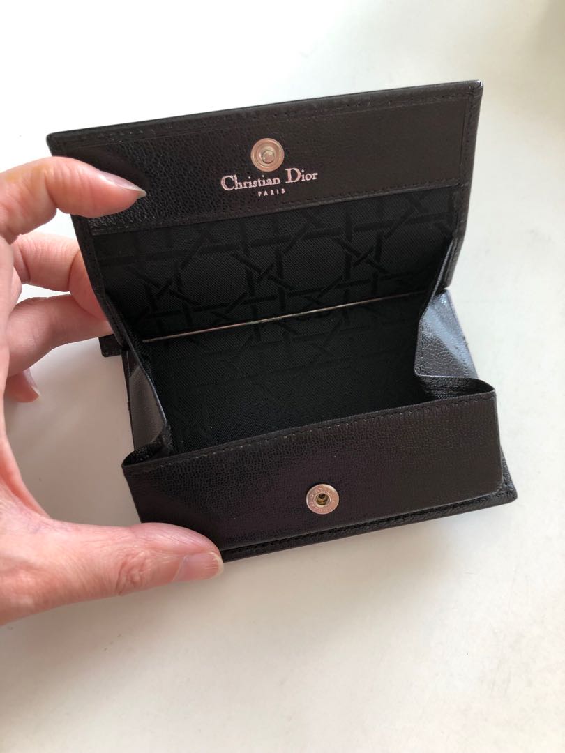 Christian Dior Name Card Holder, Women's Fashion, Bags & Wallets ...