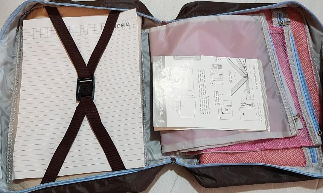 Compact Travel Partition Bag, Hobbies & Toys, Travel, Travel Essentials ...