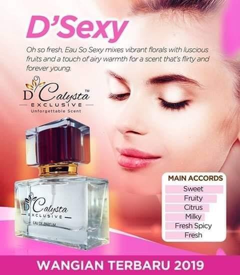 D'Calysta Exclusive Perfume, Beauty & Personal Care, Fragrance ...