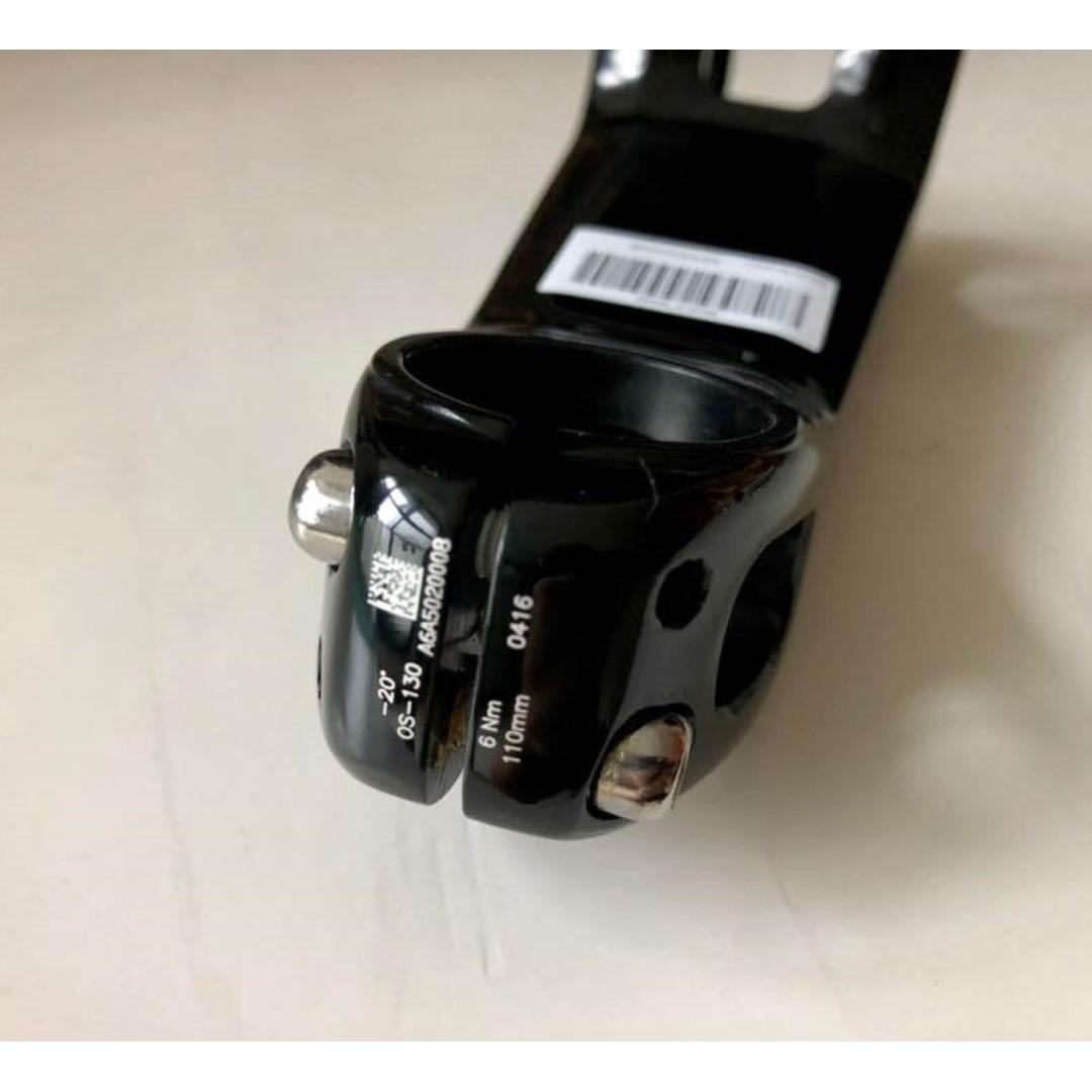 FSA SLK Drop Stem -20 Degree, 110mm, 28mm Low Stack Height !, Sports ...