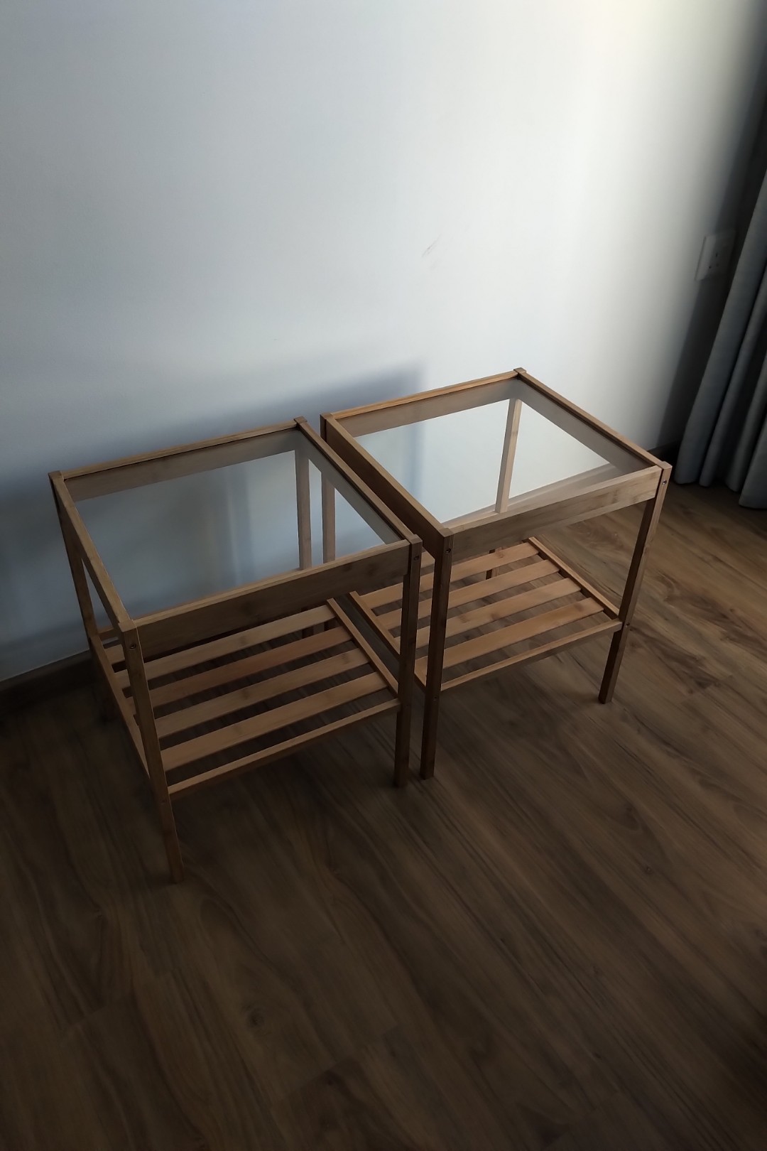 Ikea nesna bedside table x2, Furniture & Home Living, Furniture, Tables ...