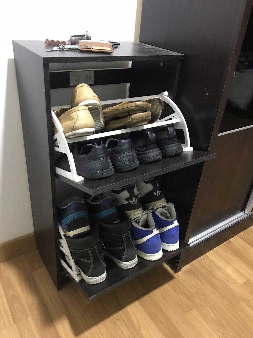 Ikea shoe rack, Furniture & Home Living, Furniture, Shelves, Cabinets ...