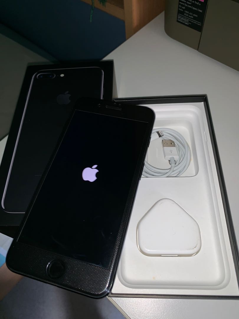 Iphone 7 Plus Jet Black 128GB, Mobile Phones & Gadgets, Mobile Phones ...