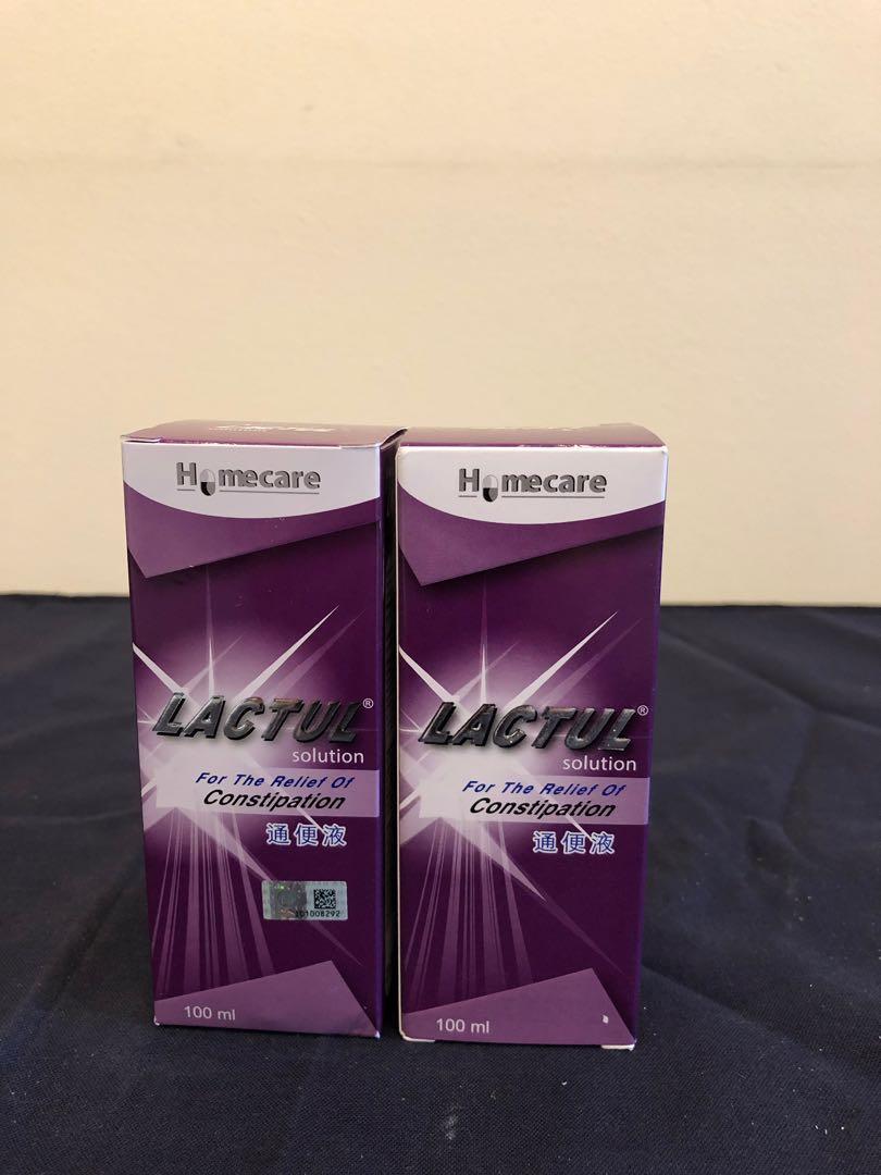 Lactul solution (relief of constipation), Health & Nutrition, Medical ...