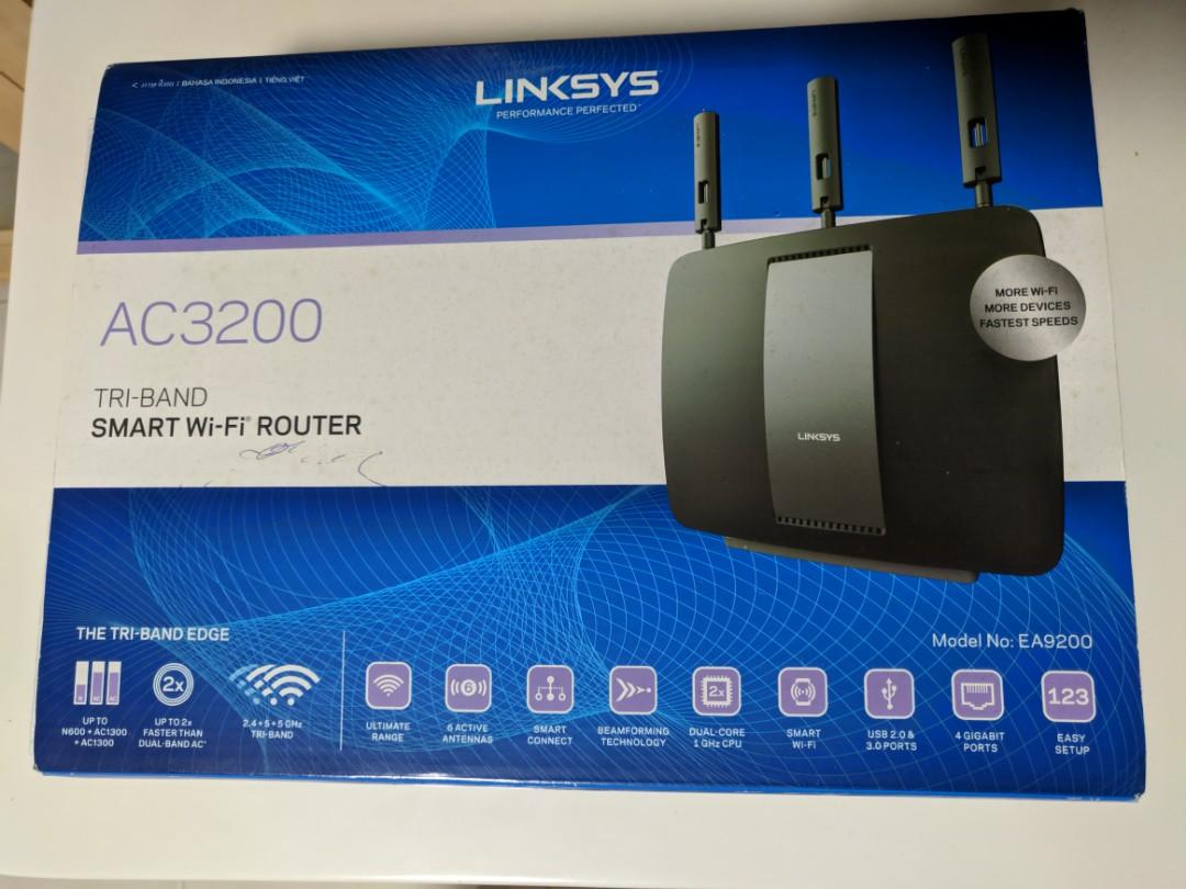 Linksys ac3200 router, Computers & Tech, Parts & Accessories ...