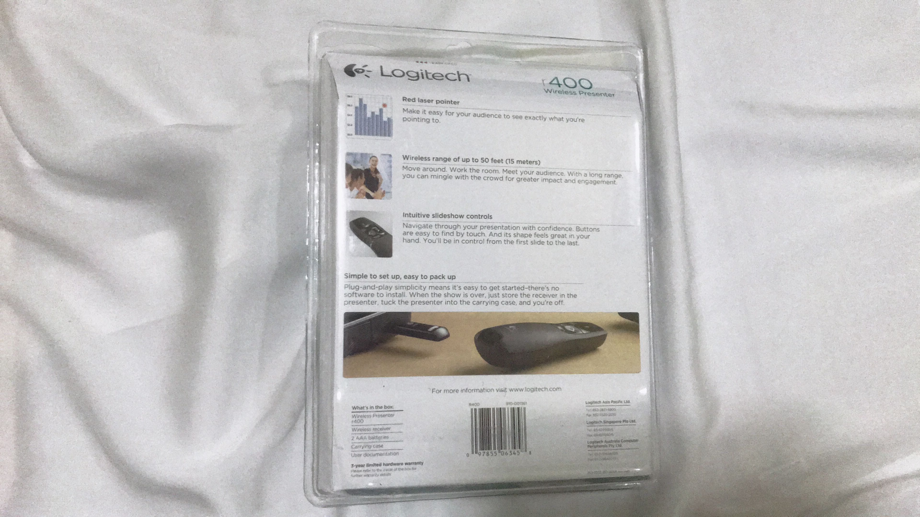 Logitech R400 Presenter Computers And Tech Parts And Accessories Mouse