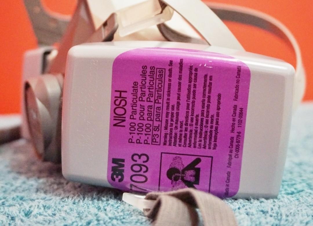 Masker Kawah Ijen - masker asap - Masker 3M 6100 (Small) - P100 ...