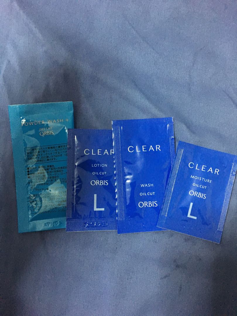 Orbis clear sample products, Beauty & Personal Care, Face, Face Care on ...