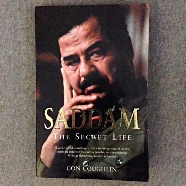 Saddam The Secret Life By Con Coughlin, Hobbies & Toys, Memorabilia ...