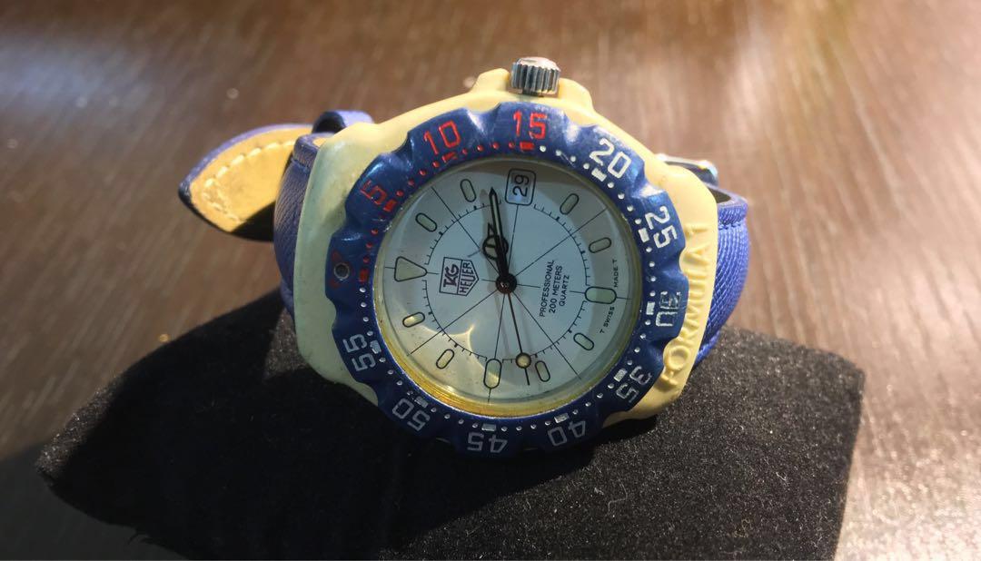 SALE‼️Vintage Tag Heuer Formula 1 F1 1st Generation Fiberglass Diver’s ...