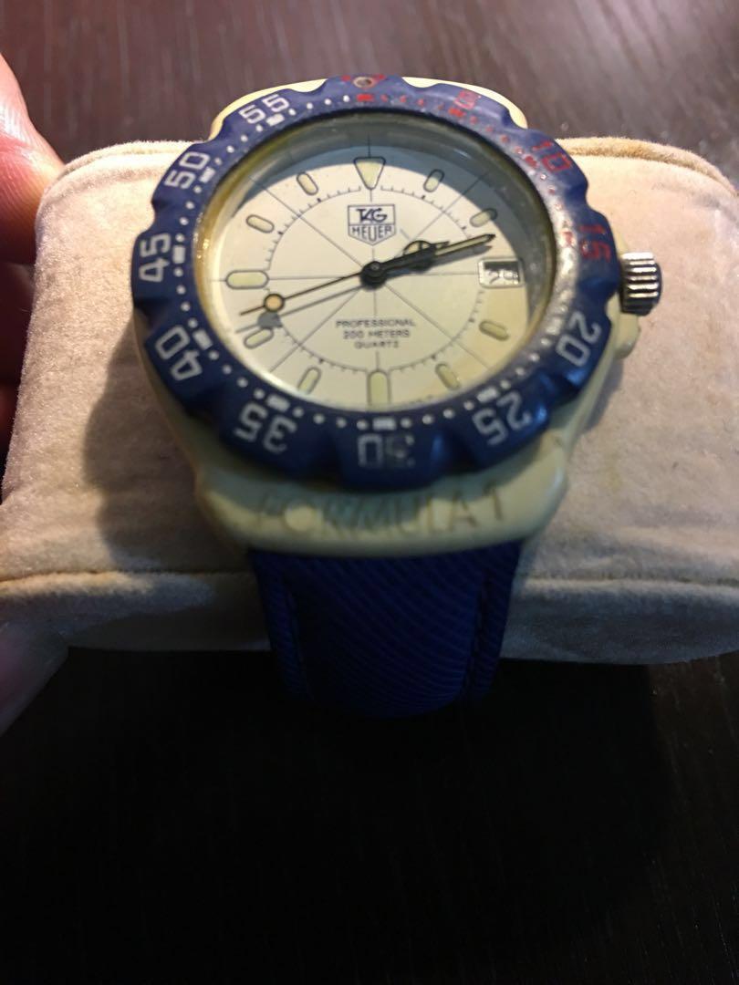SALE‼️Vintage Tag Heuer Formula 1 F1 1st Generation Fiberglass Diver’s ...