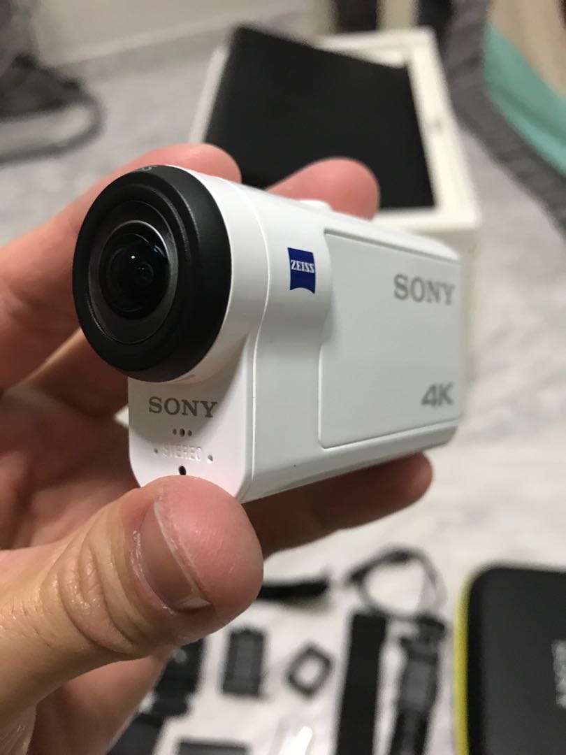 Sony FDR x3000 Action Camera with live view watch, Photography, Cameras ...