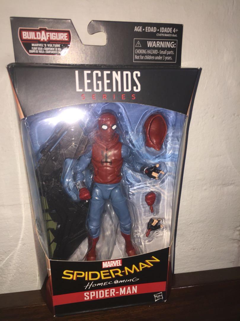 Spider-Man: Homecoming Marvel Legends Spider-Man Homemade Suit (Flight ...