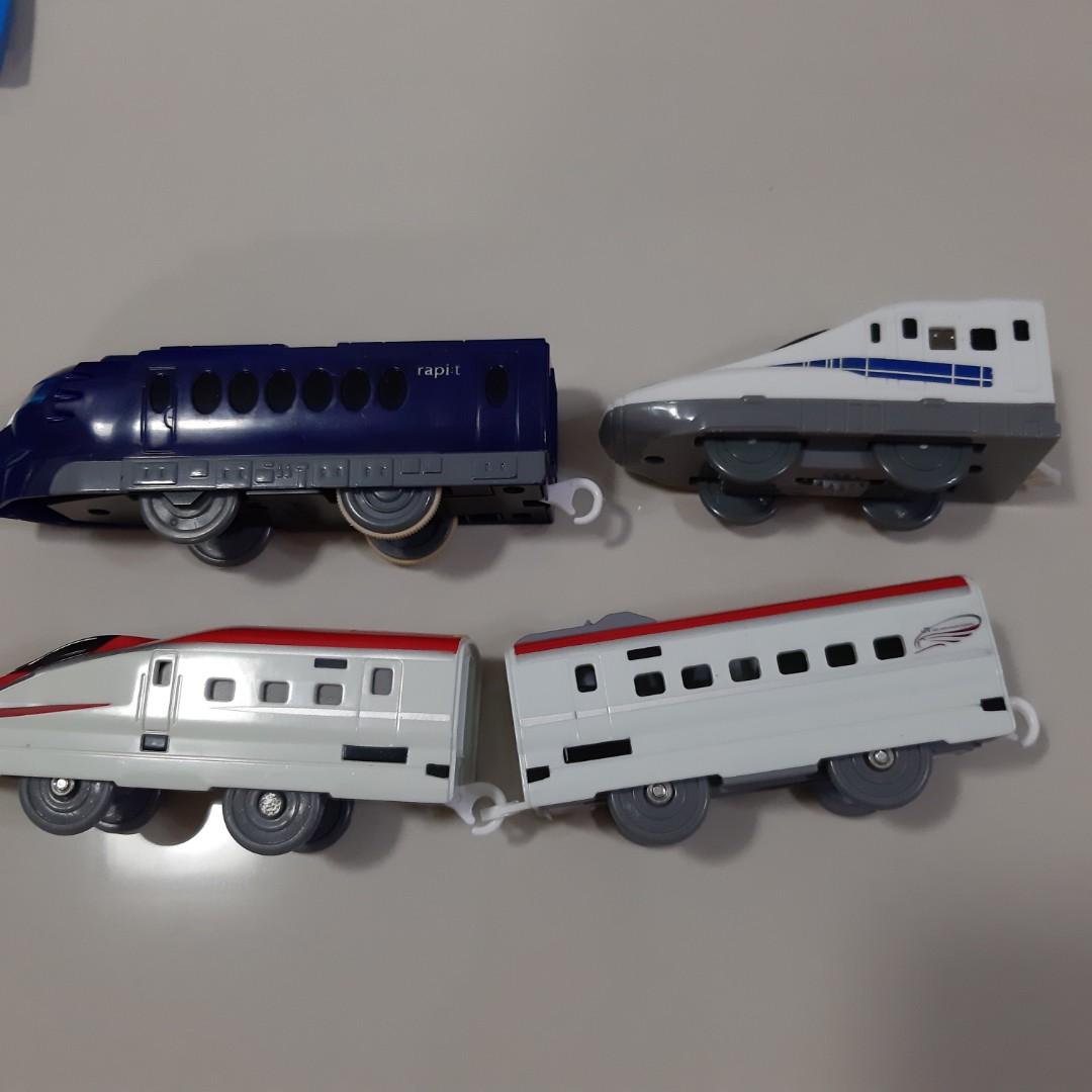 Tomica train rail set shinkansen, Hobbies & Toys, Toys & Games on Carousell