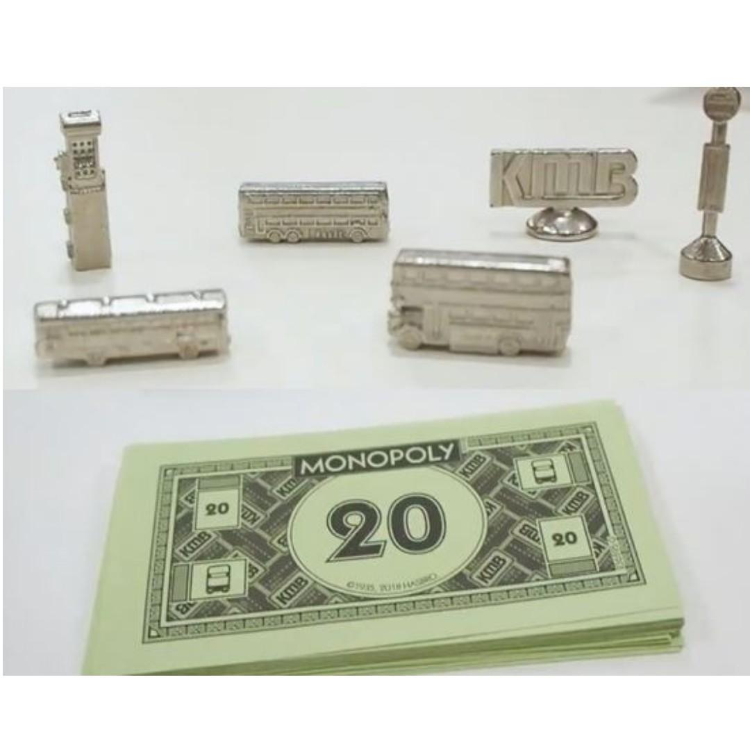 限量版 九巴大富翁 Kowloon Motor Bus Edition KMB MONOPOLY, 興趣及遊戲, 玩具 & 遊戲類 - Carousell