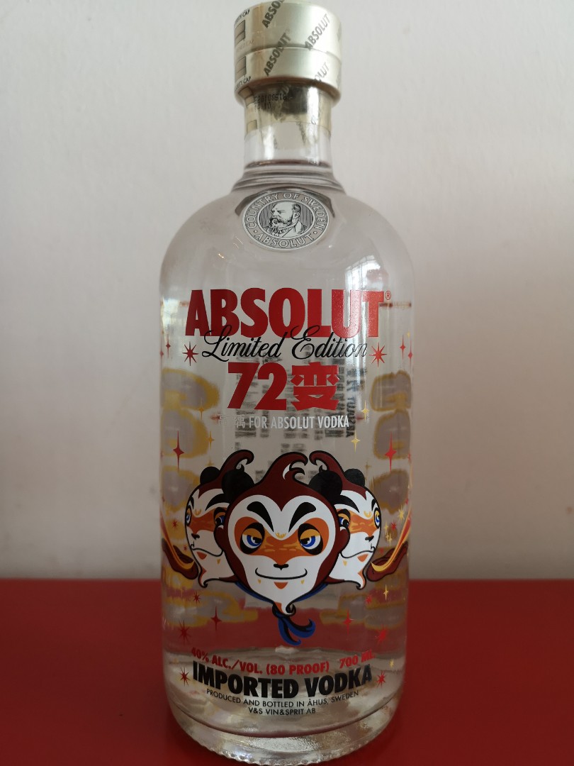 Absolut Vodka limited edition, Food & Drinks, Alcoholic Beverages on ...
