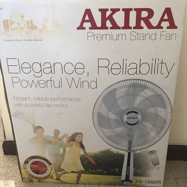 AKIRA Premium Stand Fan, TV & Home Appliances, Kitchen Appliances, Hand ...