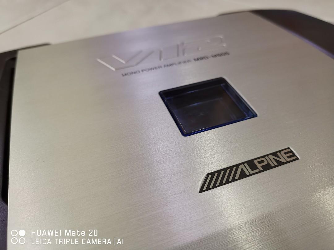 Alpine Monoblock Amplifier MRD-M605, Car Accessories, Electronics ...