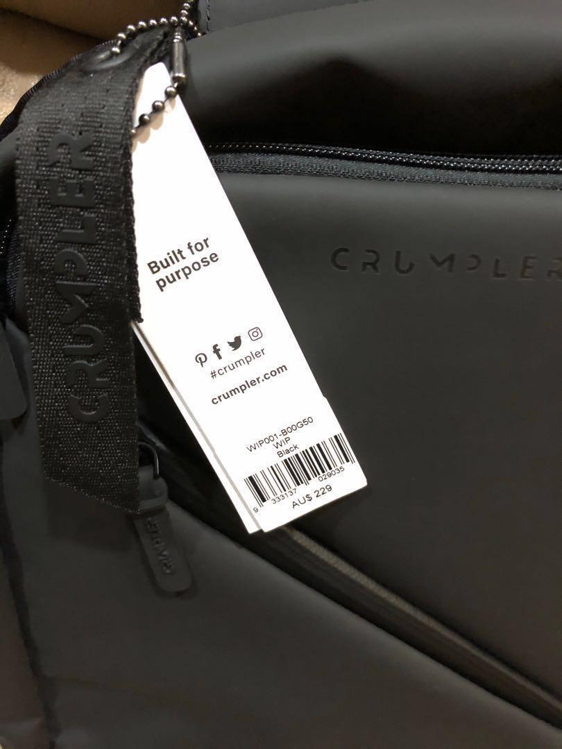 Brand new Crumpler WIP laptop backpack, Computers & Tech, Parts ...