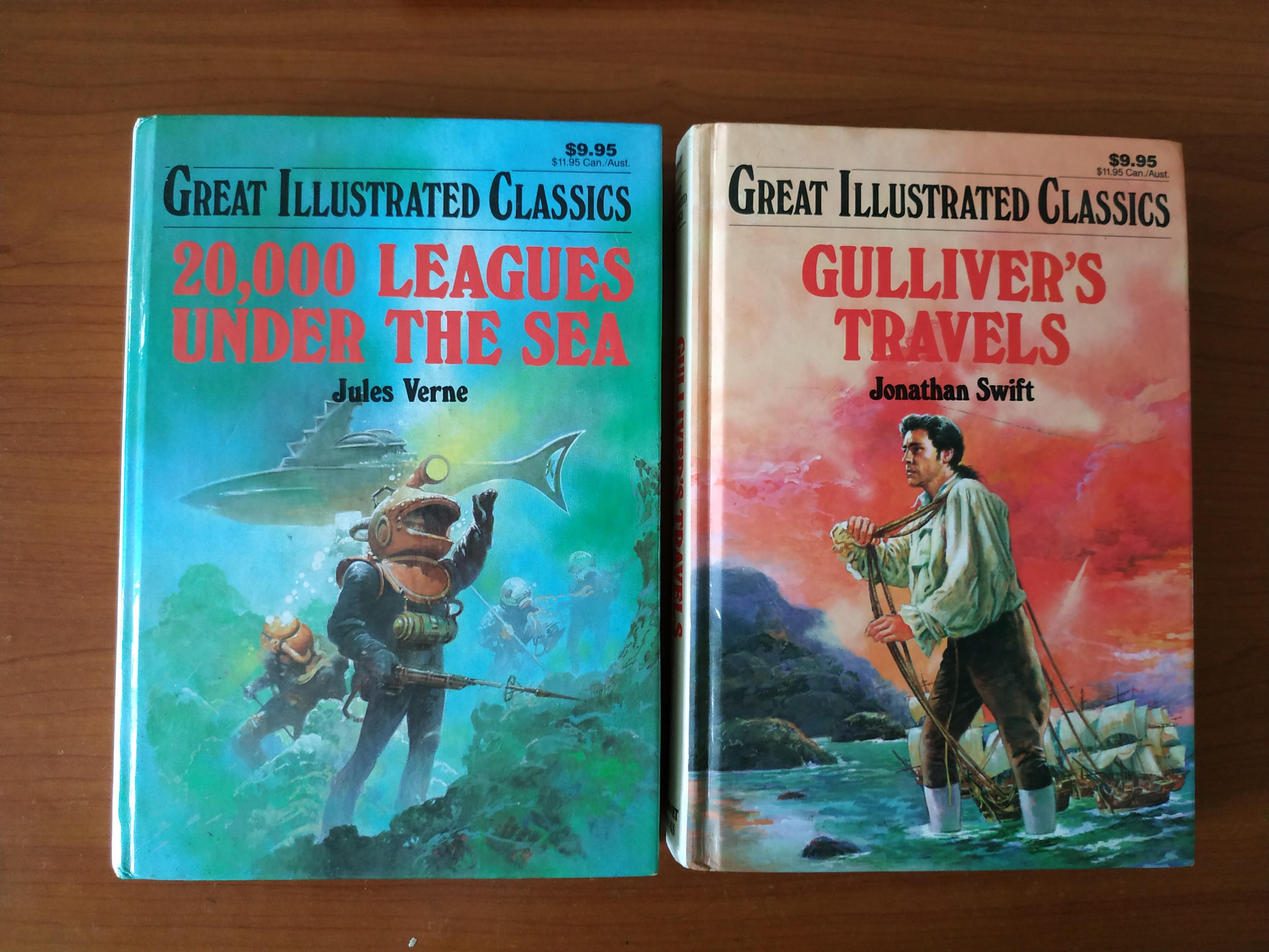 Children story book: Great illustrated classics series- 20000 Leagues ...