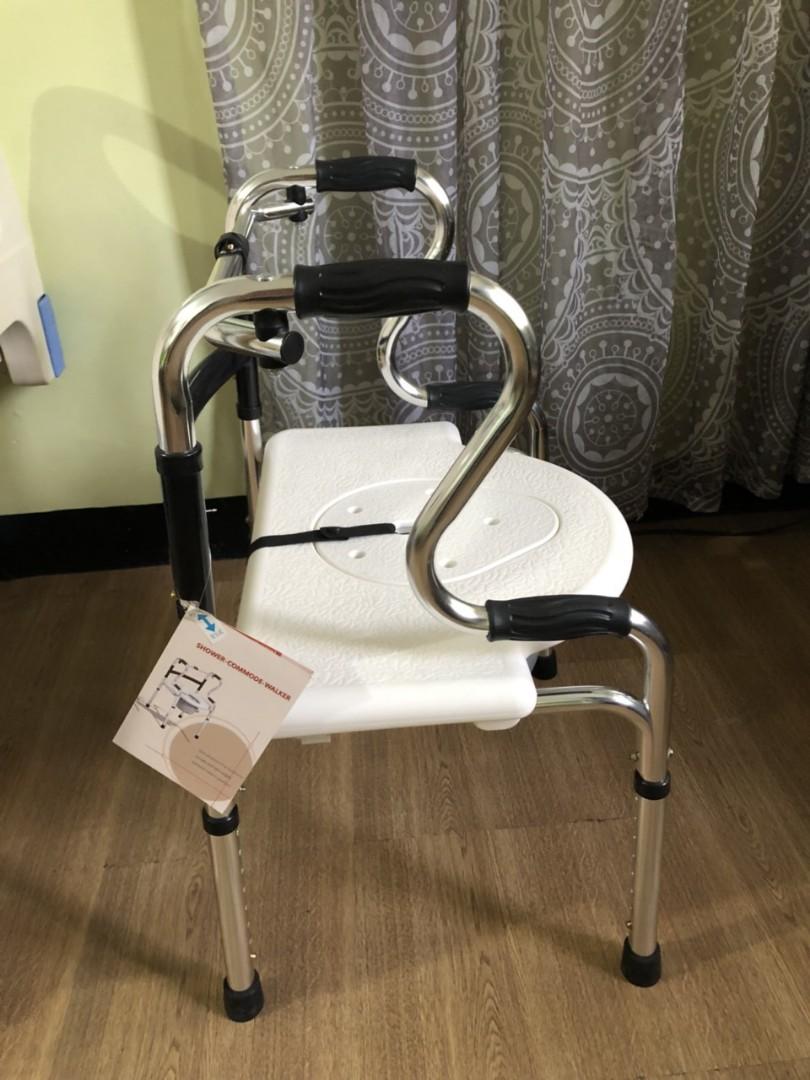 BRAND NEW Commode Walker, Health & Nutrition, Assistive & Rehabilatory ...