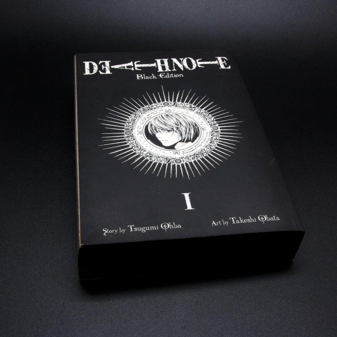 Death Note Black Edition Volume 1 & 2, Hobbies & Toys, Memorabilia ...