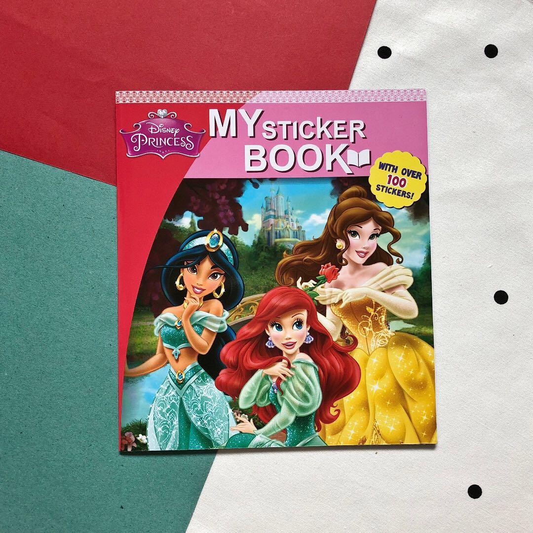 Disney Princess Sticker Book, Hobbies & Toys, Stationery & Craft ...
