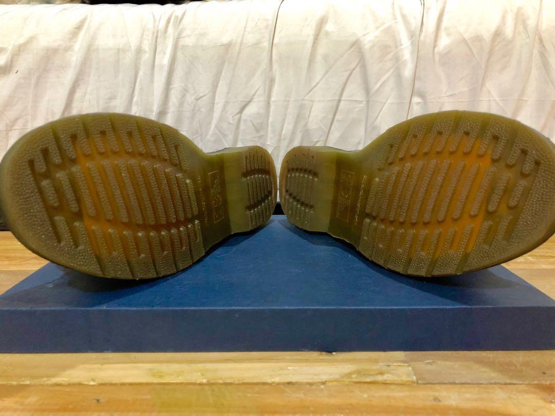 Dr. Martens Airwave Navy Blue Marin Boots (with box and extra shoe lace ...