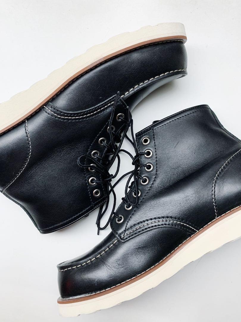 Hawkins Classic Moc Toe Boots, Men's Fashion, Footwear, Boots on Carousell