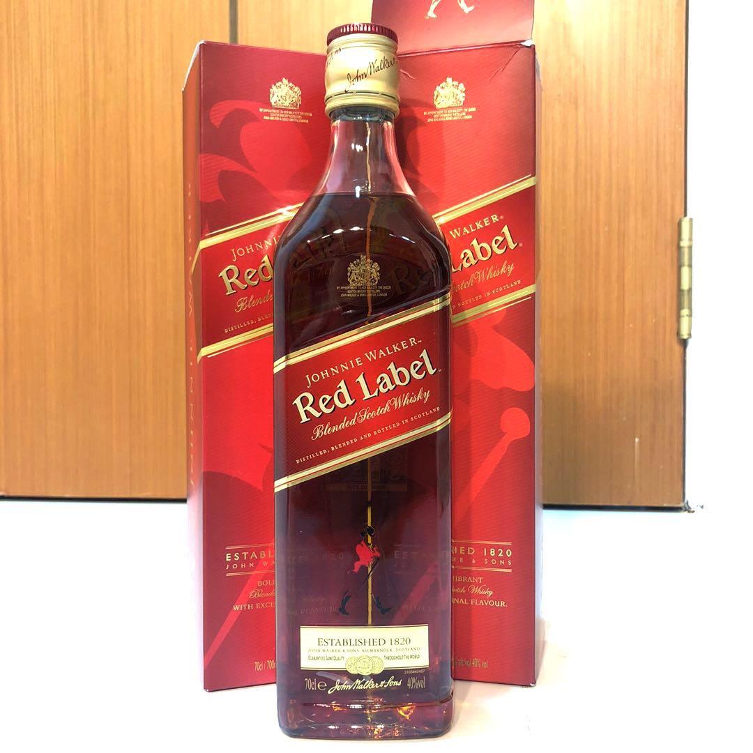 Johnnie Walker Red Label Scotch Whisky 700ml, Food & Drinks, Alcoholic ...