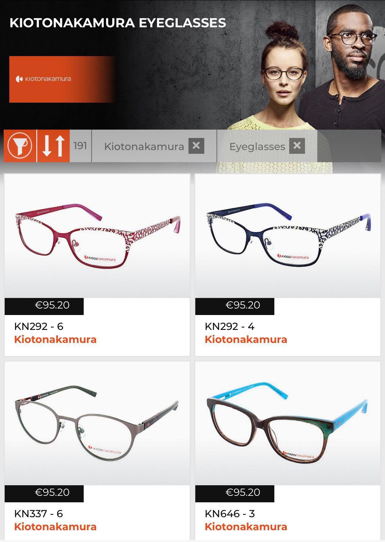 Kiotonakamura Eyeglasses K420, Women's Fashion, Watches & Accessories ...