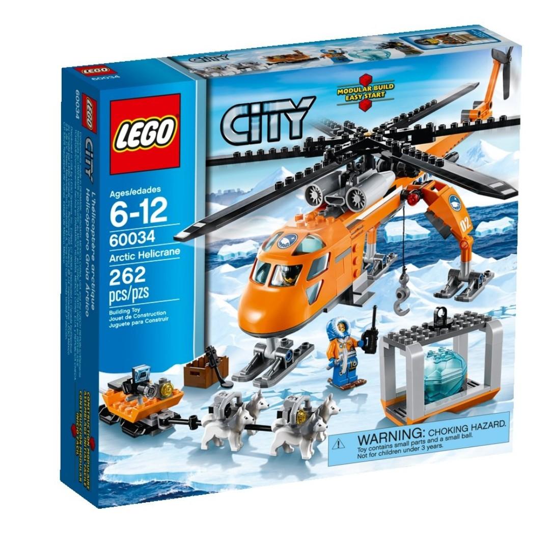 LEGO City Arctic - Arctic Base Camp Collection - Bundle 4 sets 60032 ...