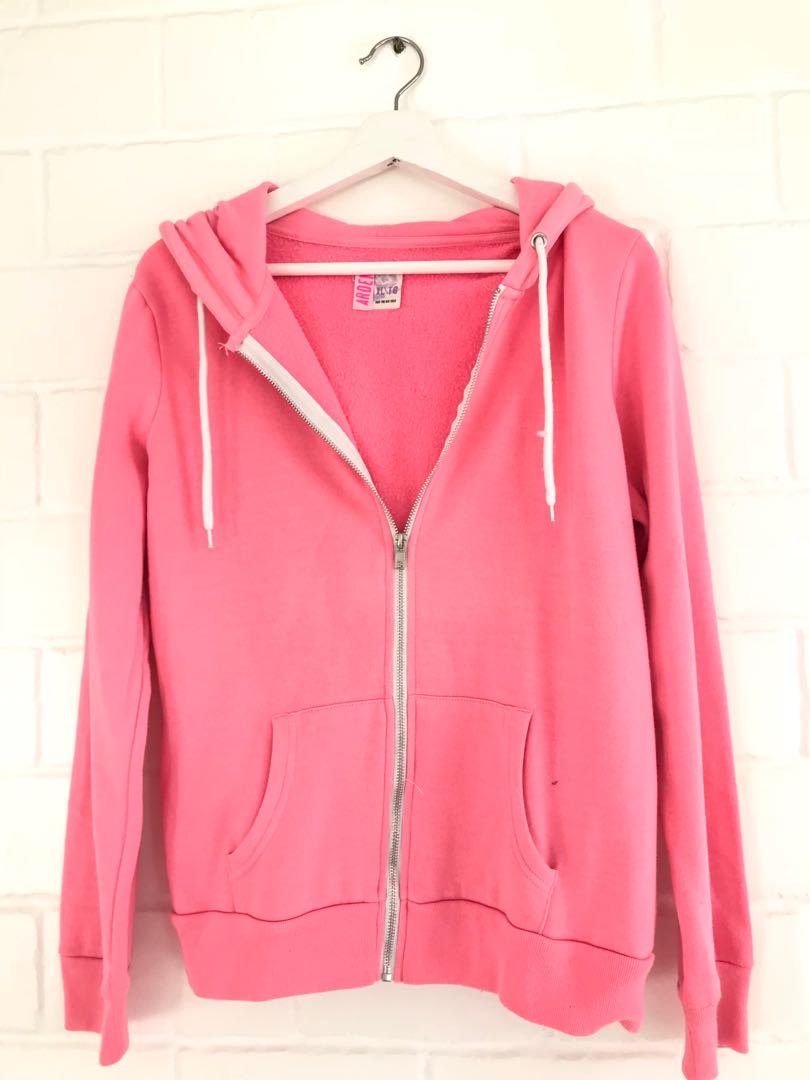 Neon pink jacket, Women's Fashion, Coats, Jackets and Outerwear on ...