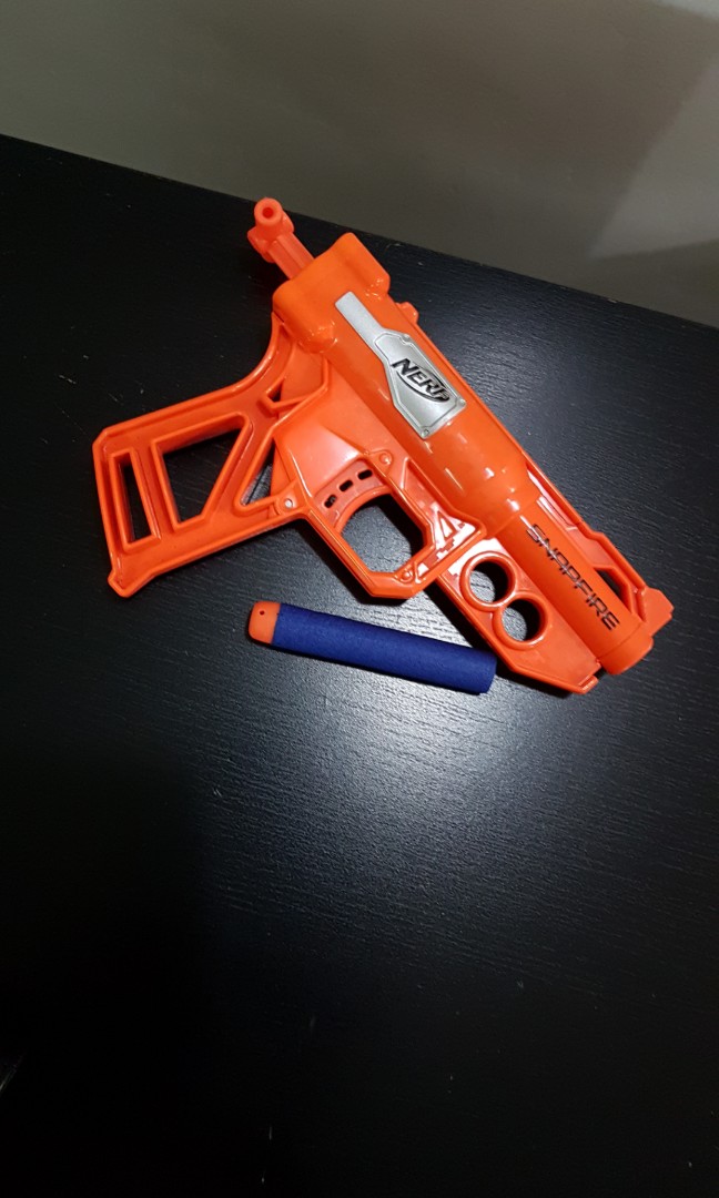 Nerf Sharpfire Gun, Hobbies & Toys, Toys & Games on Carousell