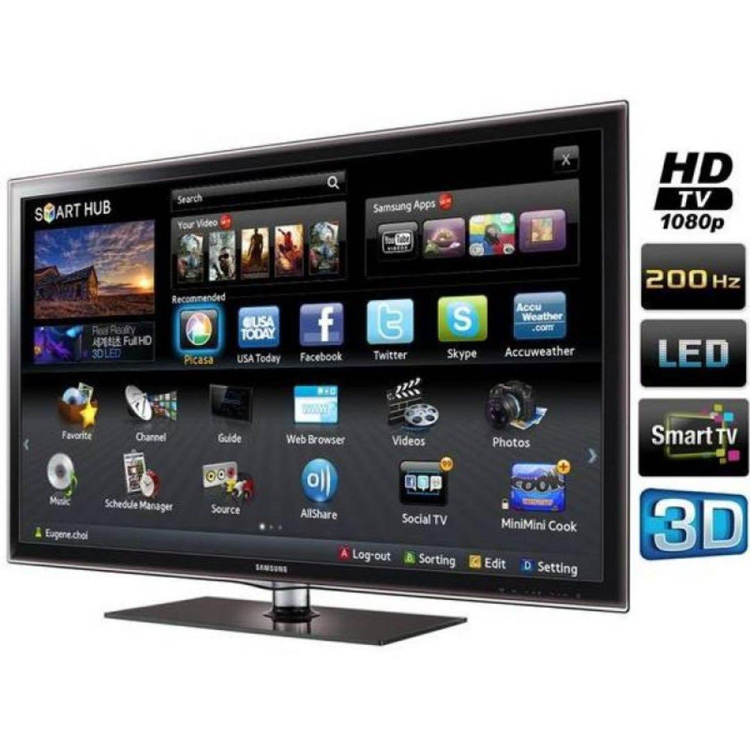 (New) Samsung UA40F6100 40inch LED FULL HD 3D SMART TV, TV & Home ...