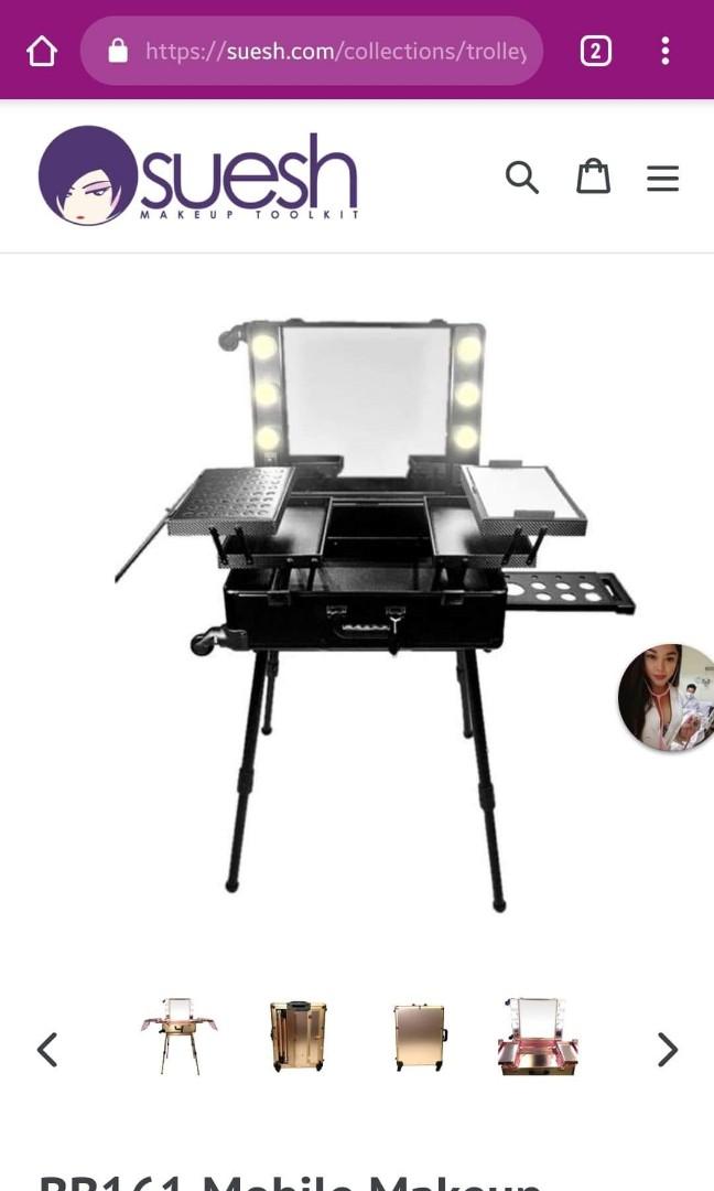 ORIG SUESH MAKE UO TROLLEY, Beauty & Personal Care, Face, Makeup on ...