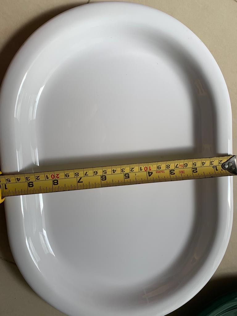 Oval serving plates, Everything Else on Carousell