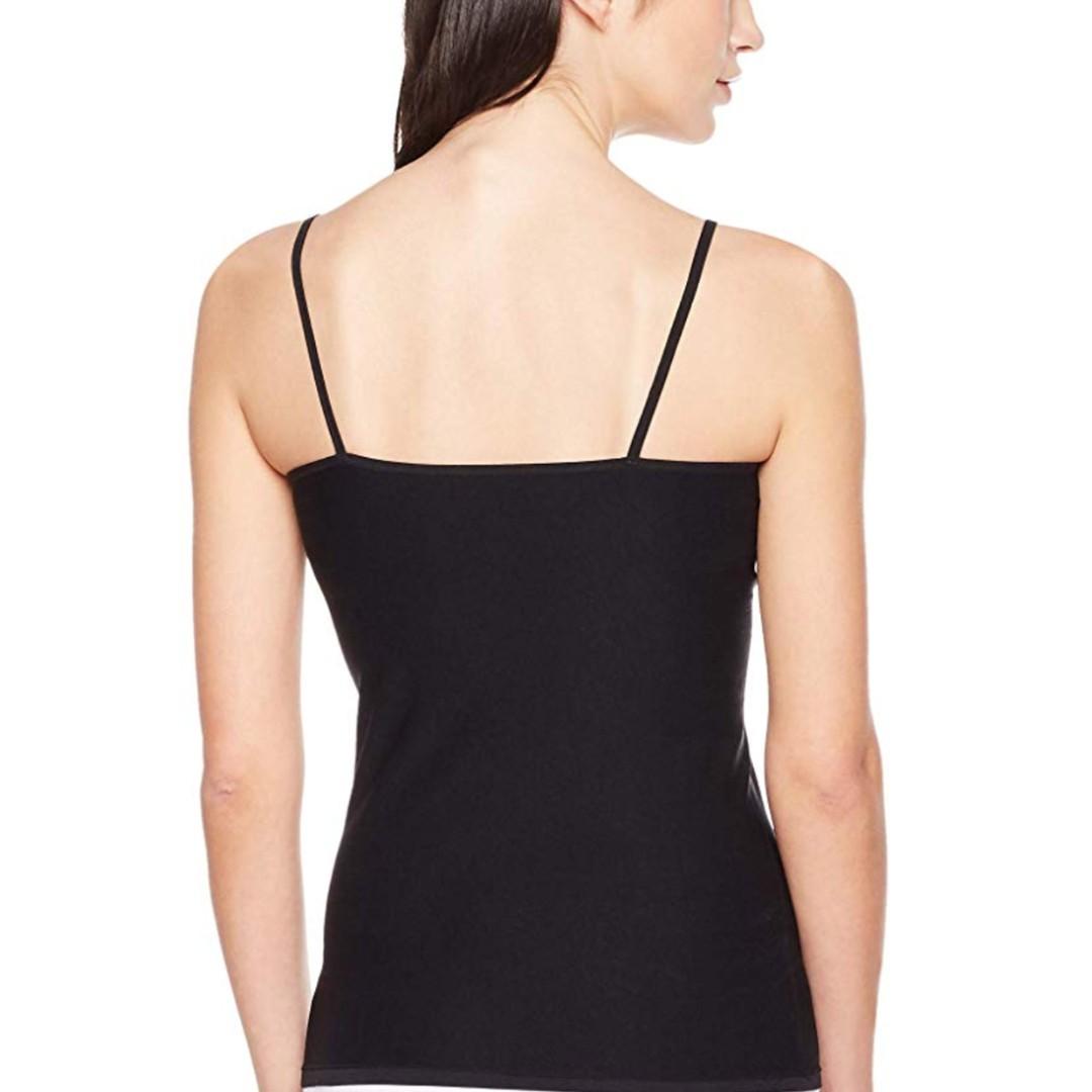 Seamless Black Laser Cut Tank Top Sando SPaghetti Strap : NEW: Bargain ...