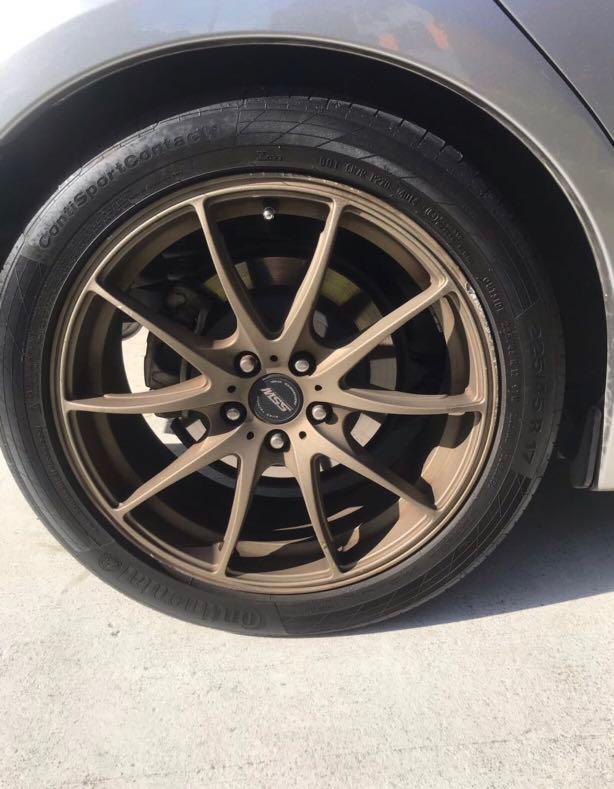 Selling (17)inch Replica (SSW) Rims & Tyre, Car Accessories, Tyres ...