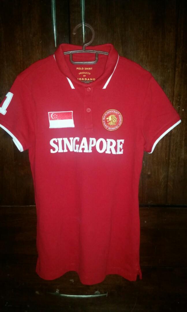 Singapore Polo Shirt, Women's Fashion, Tops, Shirts on Carousell
