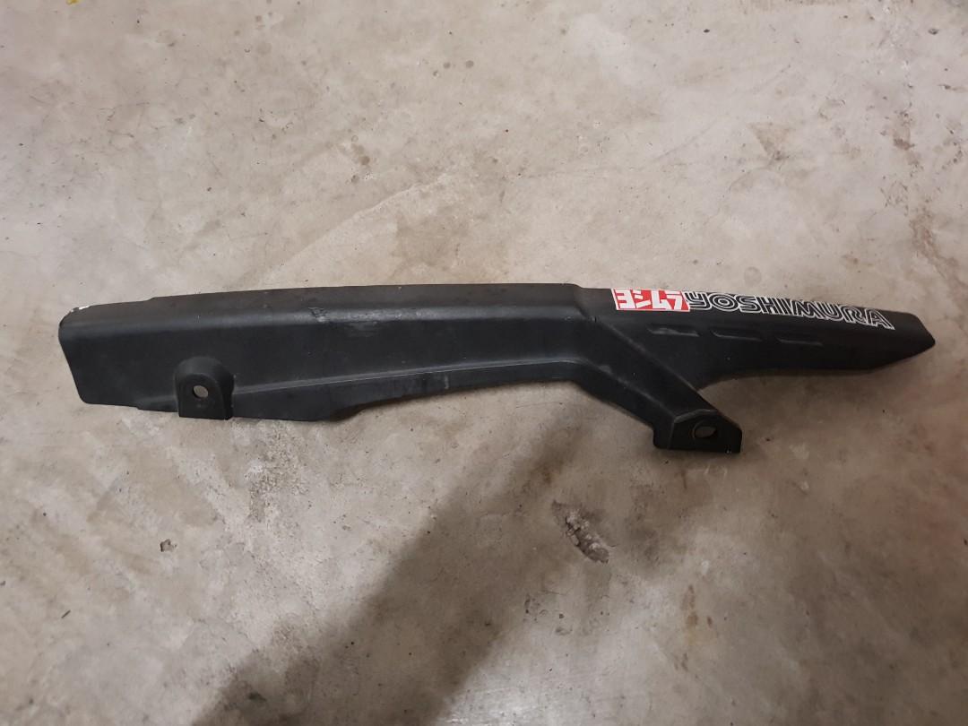 Spark LC 135 chain guard, Motorcycles, Motorcycle Accessories on Carousell