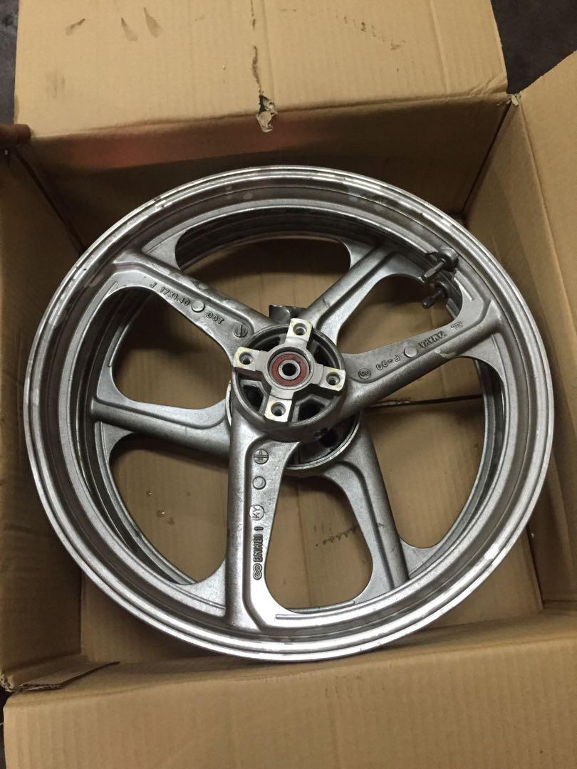 Sport rim Enkei full chop 3 batang 125 PNP LC, Motorbikes on Carousell