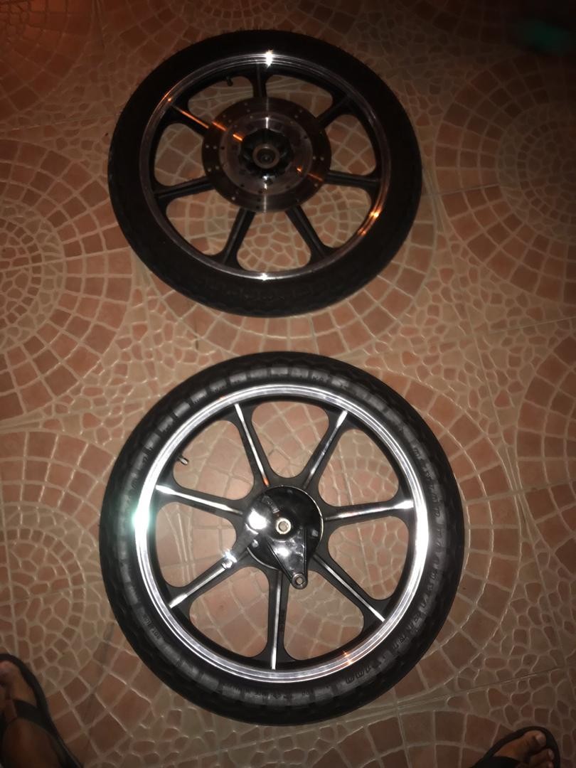 Sport Rim GTO Classic Full Chop RX-Z, Auto Accessories on Carousell