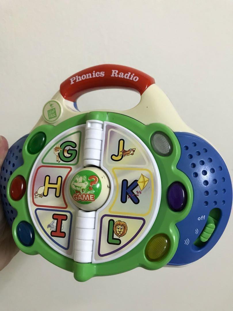 LeapFrog Musical Phonics Radio, Babies & Kids, Infant Playtime on Carousell