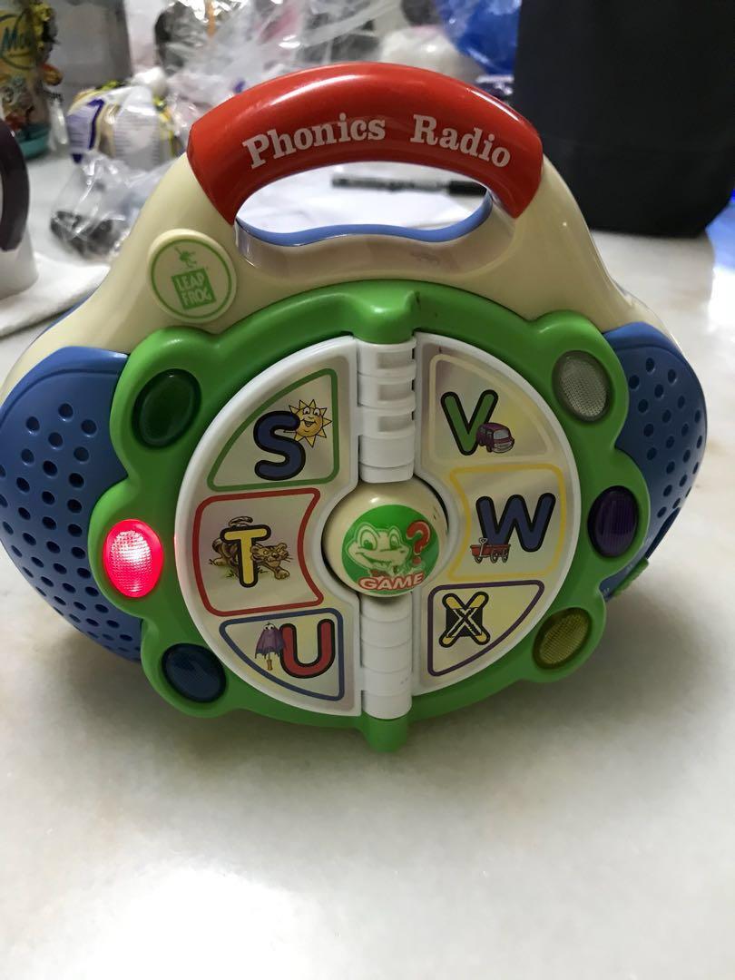 LeapFrog Musical Phonics Radio, Babies & Kids, Infant Playtime on Carousell