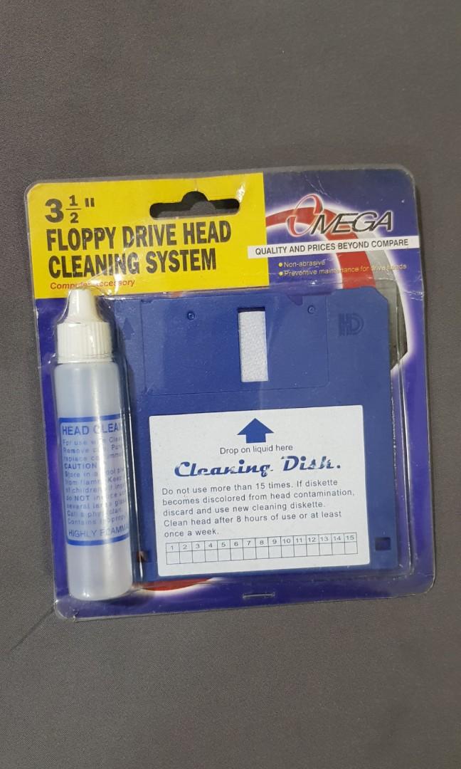 3.5in. Floppy Drive Cleaning Kit, Computers & Tech, Parts & Accessories ...