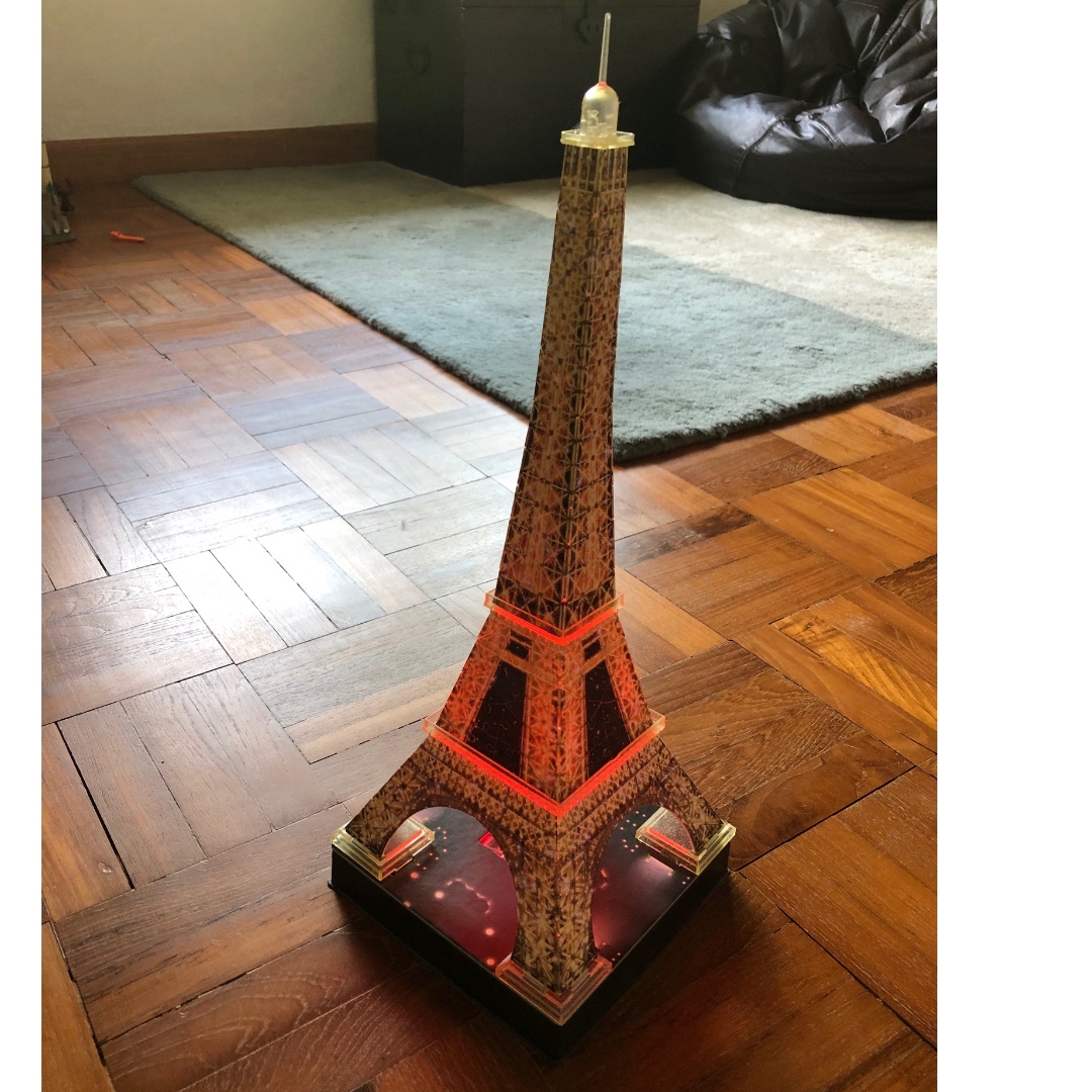 3D Eiffel Tower Puzzle- Ravensburger, Hobbies & Toys, Toys & Games on ...